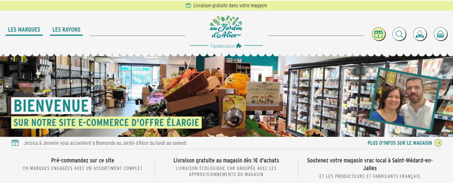 Au Jardin d'Alice - Magasin Bio à Saint-Médard-en-Jalles
