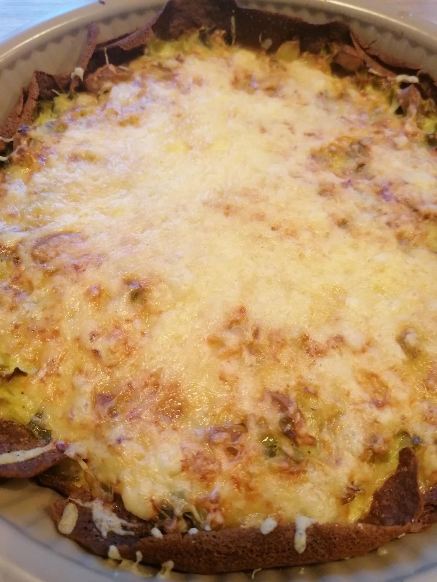 Quiche poireau-sarrasin - Au Jardin d'Alice